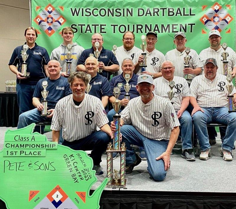State Tournament Results-Wisconsin State Dartball